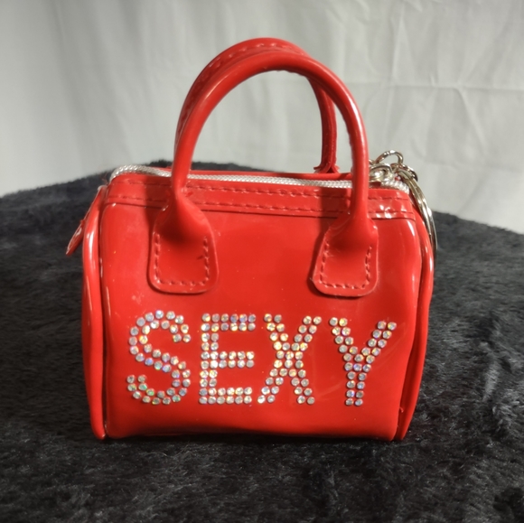 Victoria's Secret | Bags | Ultra Rare Victorias Secret Red Sexy Mini Purse Keychain | Poshmark
